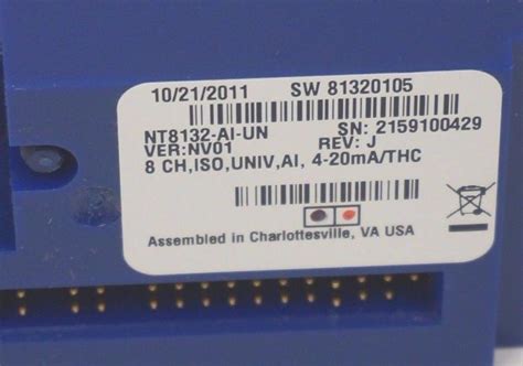 New Novatech Mtl Nt8132 Ai Un Universal Analog Input 8132 Ai Un Nv 8132 Ai Un Sb Industrial