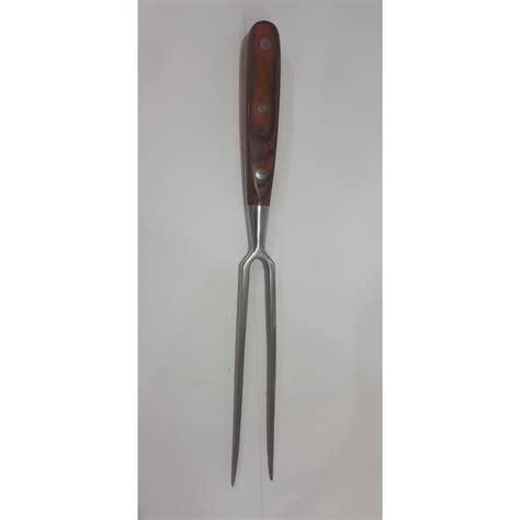Jual Garpu Commercial Stainless Steel Tebal Gagang Kayu Shopee Indonesia