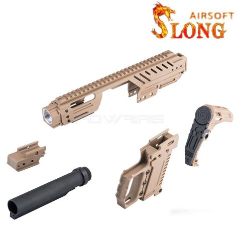 Slong Airsoft Conversion Kit Mpg G Kriss Xi Brown