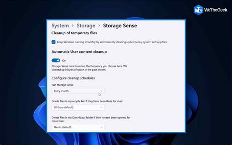 How To Use Storage Sense On Windows 11 Downloads Folder Recycling Bins