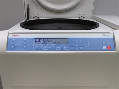 Thermo Sorvall Legend Xtr Refrigerated Centrifuge Marshall Scientific