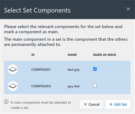 Create Attached Component Groups In A Bill Of Materials E Halo