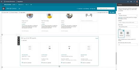 Microsoft Sharepoint On Twitter Web Part Update Release The Events Web Part Can Now Roll Up
