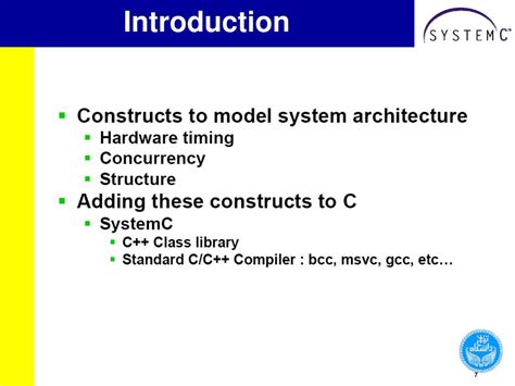 ppt an introduction to systemc powerpoint presentation free download