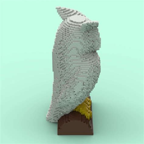 Lego Moc Owl By Otterbournelego Rebrickable Build With Lego