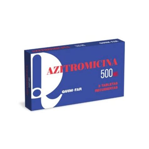 Azitromicina 500Mg X 3 Tabletas Quim Far Farmadon La Farmacia De La Esquina