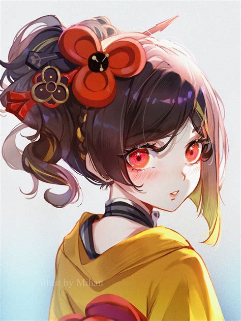 Chiori Genshin Impact Drawn By Mihan Mihan Art Danbooru