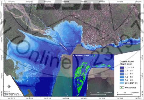 Coastal Flooding Diagram