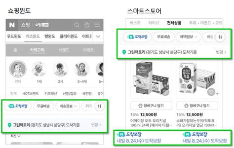 네이버 도착보장 도착보장의 모든 것 이 한 페이지로 알아가세요