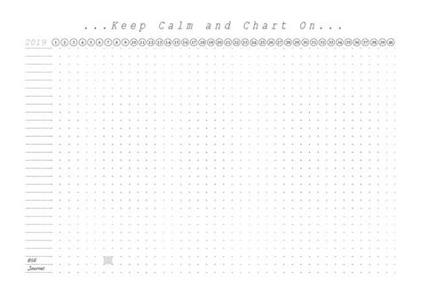 Fertility Awareness Custom Data Tracking Chart