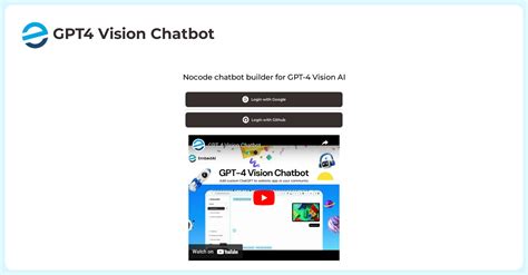 gpt4 vision chatbot ai tool for chatbots
