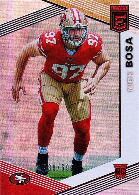 2019 Donruss Elite 101 Nick Bosa Trading Card Database