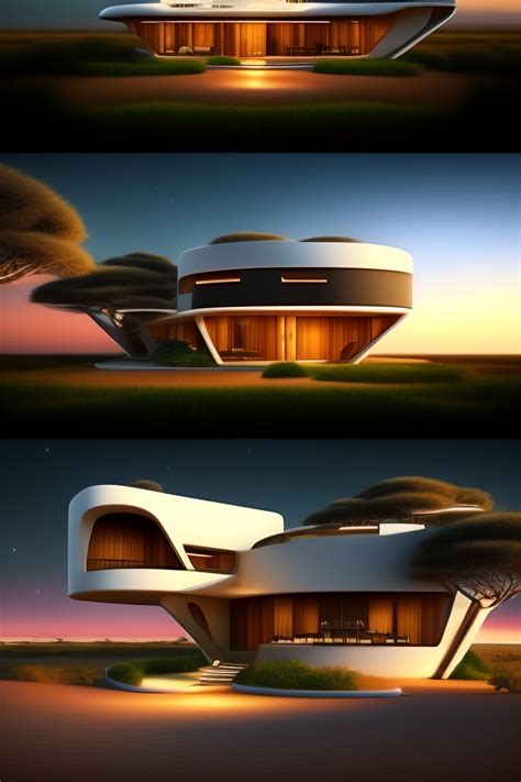 Lexica African Sci Fi Conceptual House Design