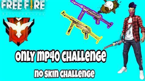Only Mp40 Challenge In Training Ground Deadly Gameplay Youtube