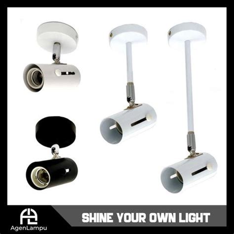 Jual RUMAH LAMPU SOROT E PLAFON KAP SPOTLIGHT CM CM CM CM Hitam Jakarta Utara