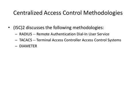 access control presentation