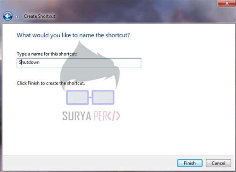 Cara Membuat Shortcut Shutdown Restart Sleep Di Windows 7810