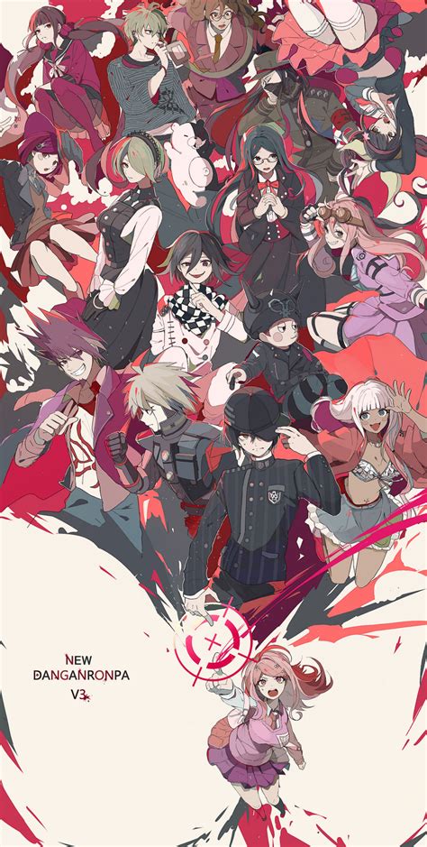 Oma Kokichi Saihara Shuichi Akamatsu Kaede Harukawa Maki Monokuma