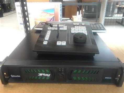 Newtek 3play 3p1 Ip Replay System With Control Surface Demo Used