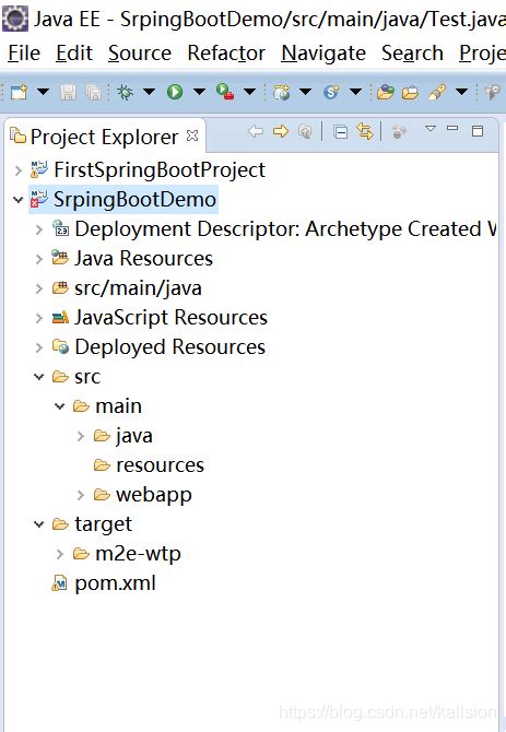 Springboot第一个demo实例 Hello Worldspring Boot第一个demo Csdn博客