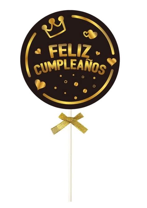 Toppers X 10 Unidades Tu Bandeja Repostera