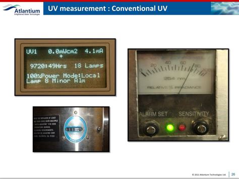 Ppt Hydro Optic Uv Disinfection New Concepts In Water Disinfection