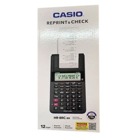 Casio Printing Calculator At Rs 1500 Casio Basic Calculator In Bhopal
