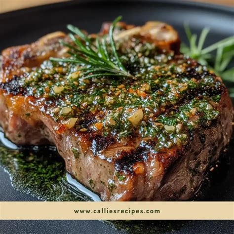 Herb Crusted Lamb Shoulder Chop Recipe A Tender Mediterranean Feast