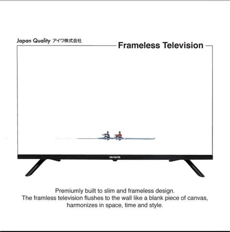 Aiwa LED frameless Tv 40 Inch, TV & Home Appliances, TV & Entertainment ...