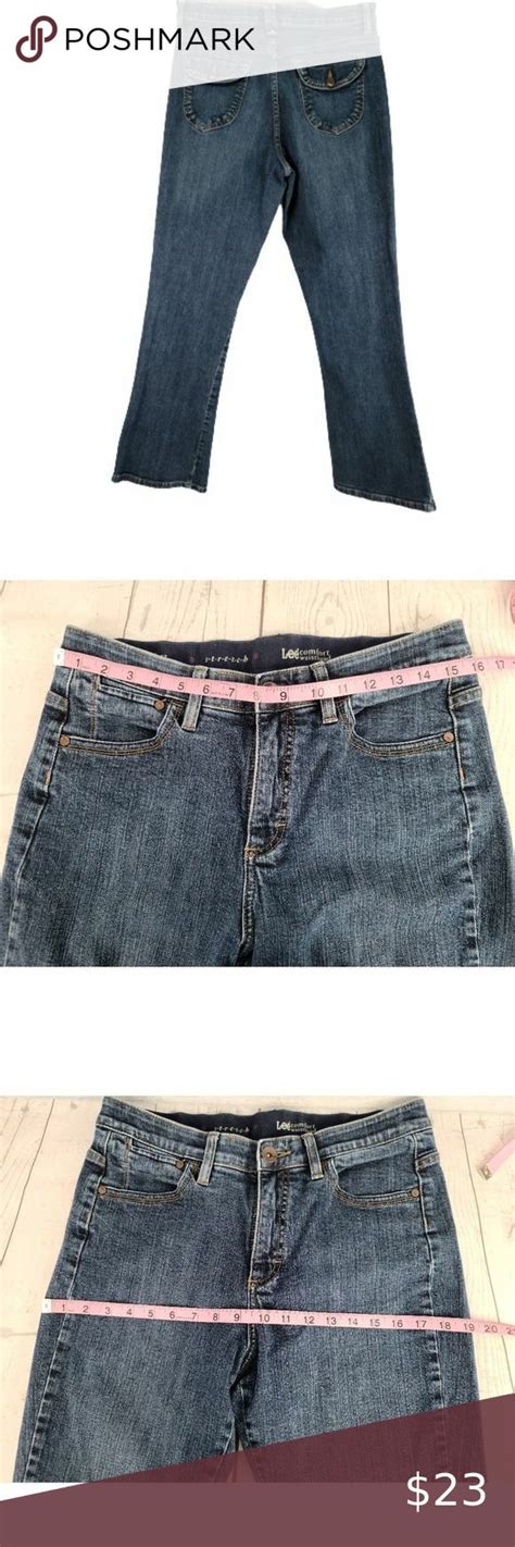 Lee Comfort Waist Bootcut Jeans Blue Medium Wash Bootcut Jeans