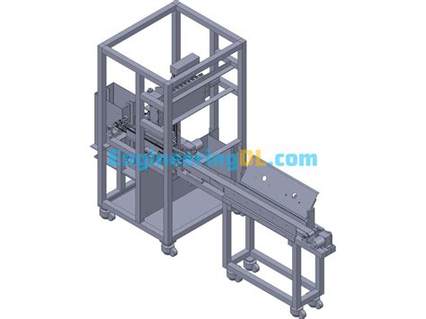 Semiconductor Circuit Board Loading And Unloading Equipment 3D Exported