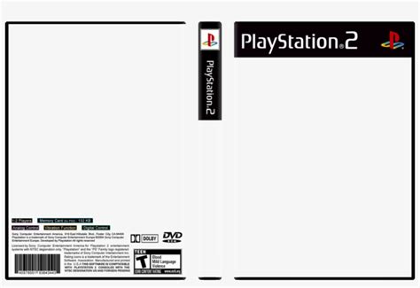 Ps2 Game Cover Template