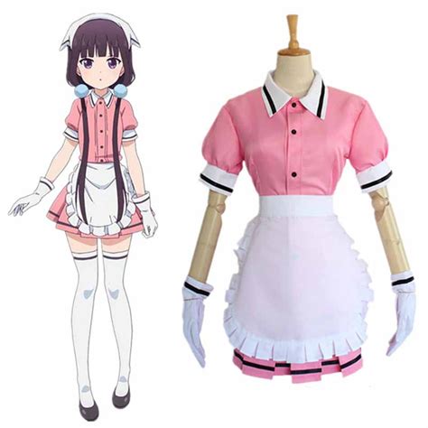 Anime Blend S Cosplay Costume Sakuranomiya Maika Kaho Hinata Mafuyu