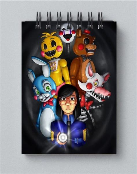 Блокнот Five Nights At Freddy Fnaf 5 ночей с Фредди №8 купить с
