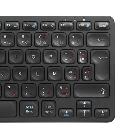Targus Compact Multi Device Bluetooth® Antimicrobial Keyboard Fr