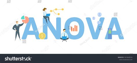 Anova Analysis Variance Concept Keyword People Stock Vector Royalty Free 1819040516 Shutterstock