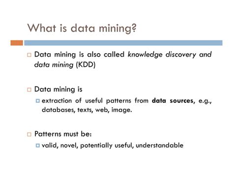 lecture 1 introduction to data mining pdf