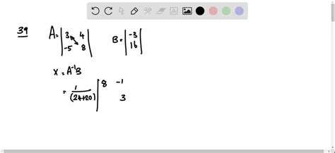 ⏩solved solve each system by using the inverse of the coefficient