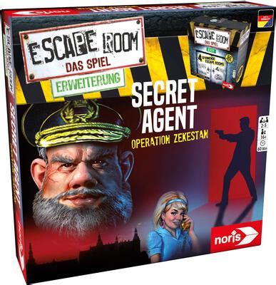 Escape Room Das Spiel Secret Agent Erweiterung Spiel Empfehlung 2024