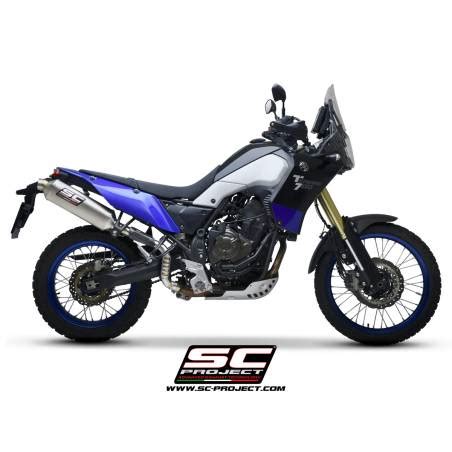 Silencieux Haut Tenere 700 2021 SC Project Rally Raid Titane