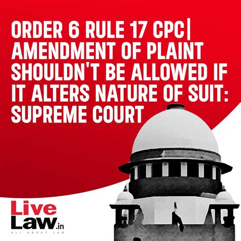 Order 6 Rule 17 Cpc Rathi Priya R