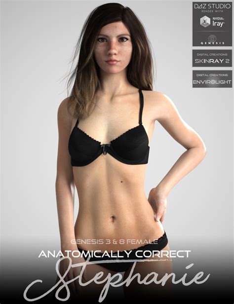 Anatomically Correct Erin For Genesis 3 And Genesis 8 Female Topgfx Daz3d Renderosity Poser