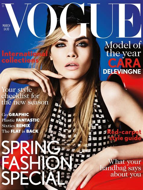 Cara Delevingne For Vogue Uk March 2013 Fab Fashion Fix