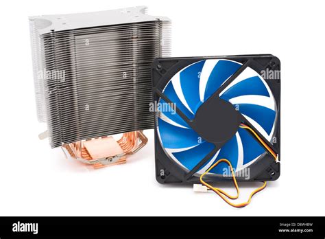 Powerful CPU Cooler Stock Photo Alamy