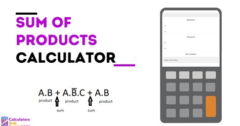 Sum Of Products Calculator Online