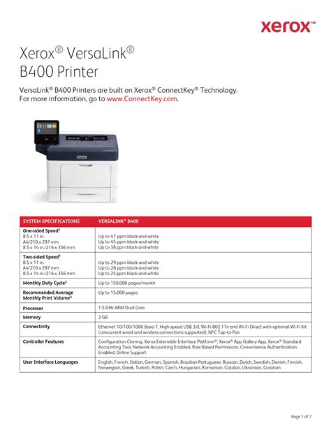 Xerox Versalink B400