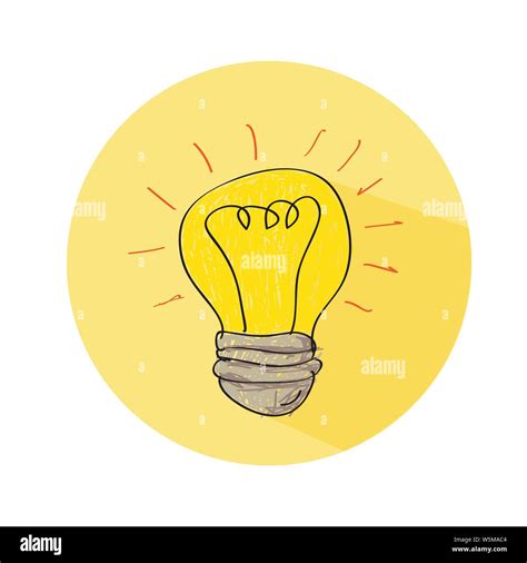 light bulb icon stock vector image and art alamy