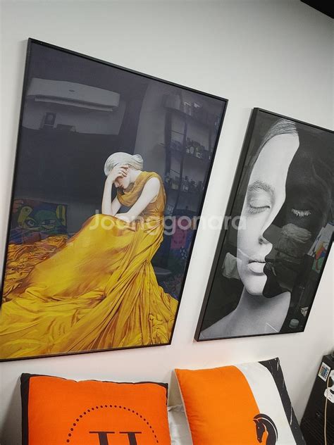 인테리어용 초대형 그림 액자 팝아트 그림액자 거실액자팜 인테리어소품 중고나라