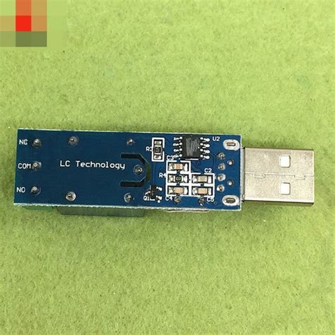 USB串口控制繼電器模組 LCUS 型 USB智慧控制開關 W Yahoo奇摩拍賣