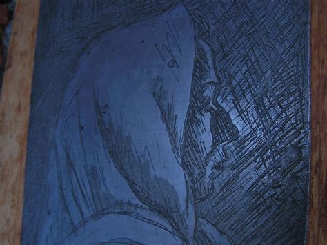 Metal Matrix Etching Binary Matrix Graphics Hand Print Antique Etsy